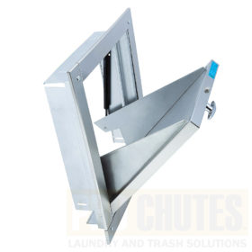 15 x 18 Trash Chute Doors - Stainless Steel Bottom Hinged Fire Rated ...