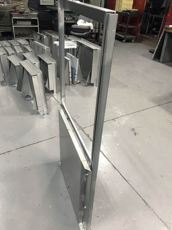 18 Inch Diameter Trash Chute Discharge Door - Horizontal Rolling ...
