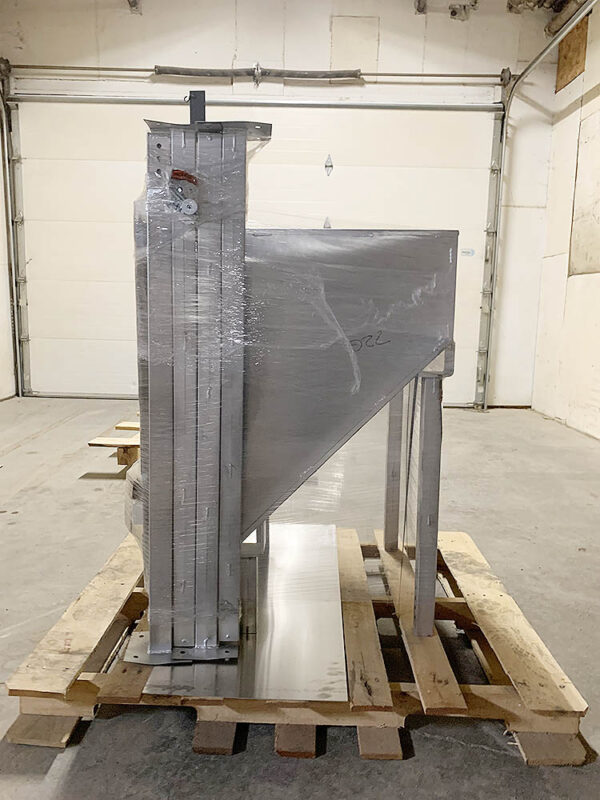 Laundry Chute Hopper Discharge Door 24"x30" Top Hinged - Complete ...
