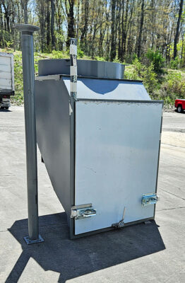 Laundry Chute Hopper Discharge Door 24"x30" Top Hinged - H Type ...
